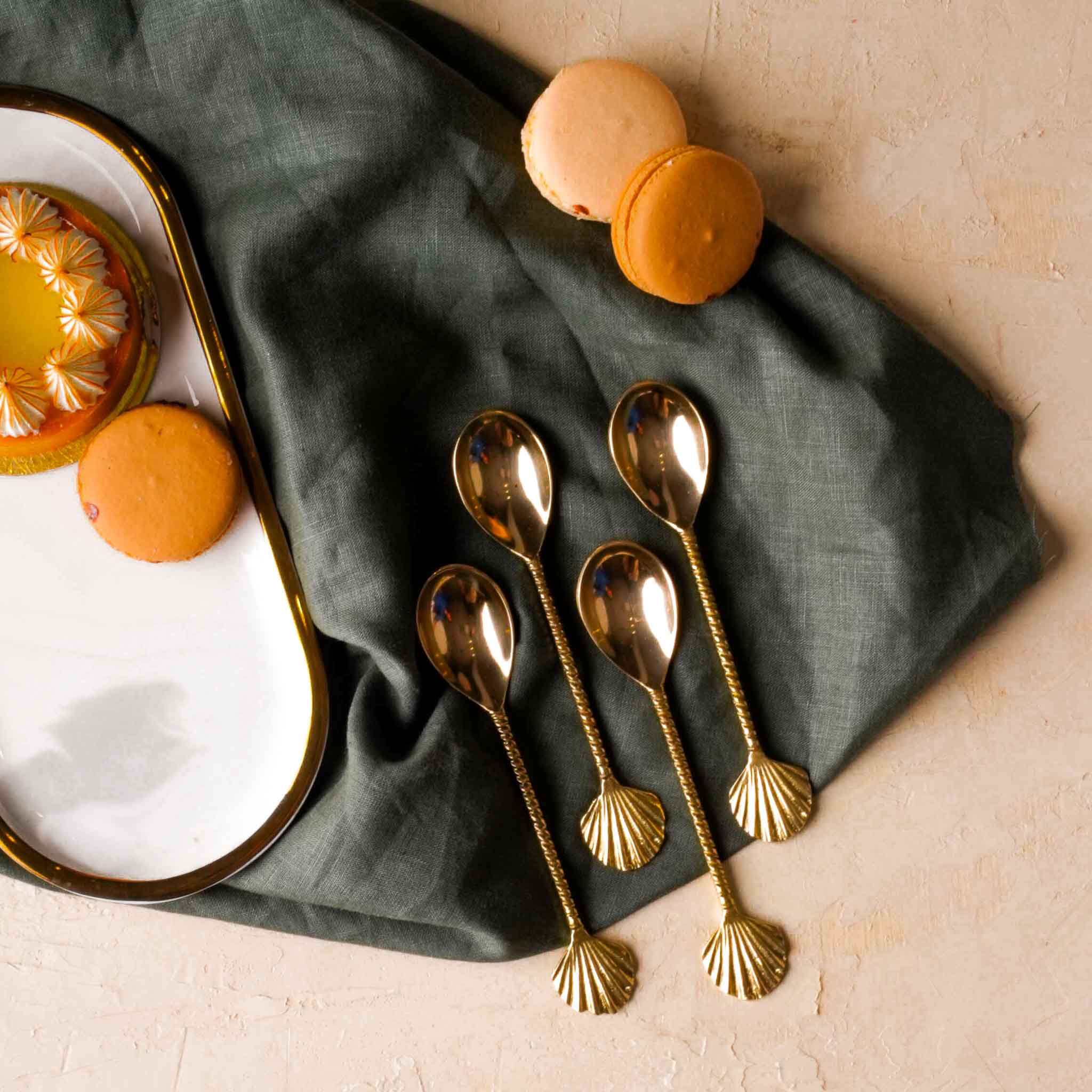 Brass Spoons (4pc set) – ISAAKA